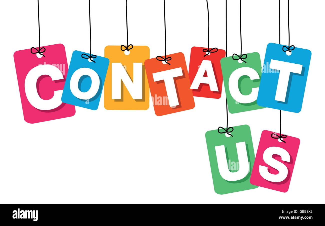 Sticker contact us support online Stock Vector Images - Alamy