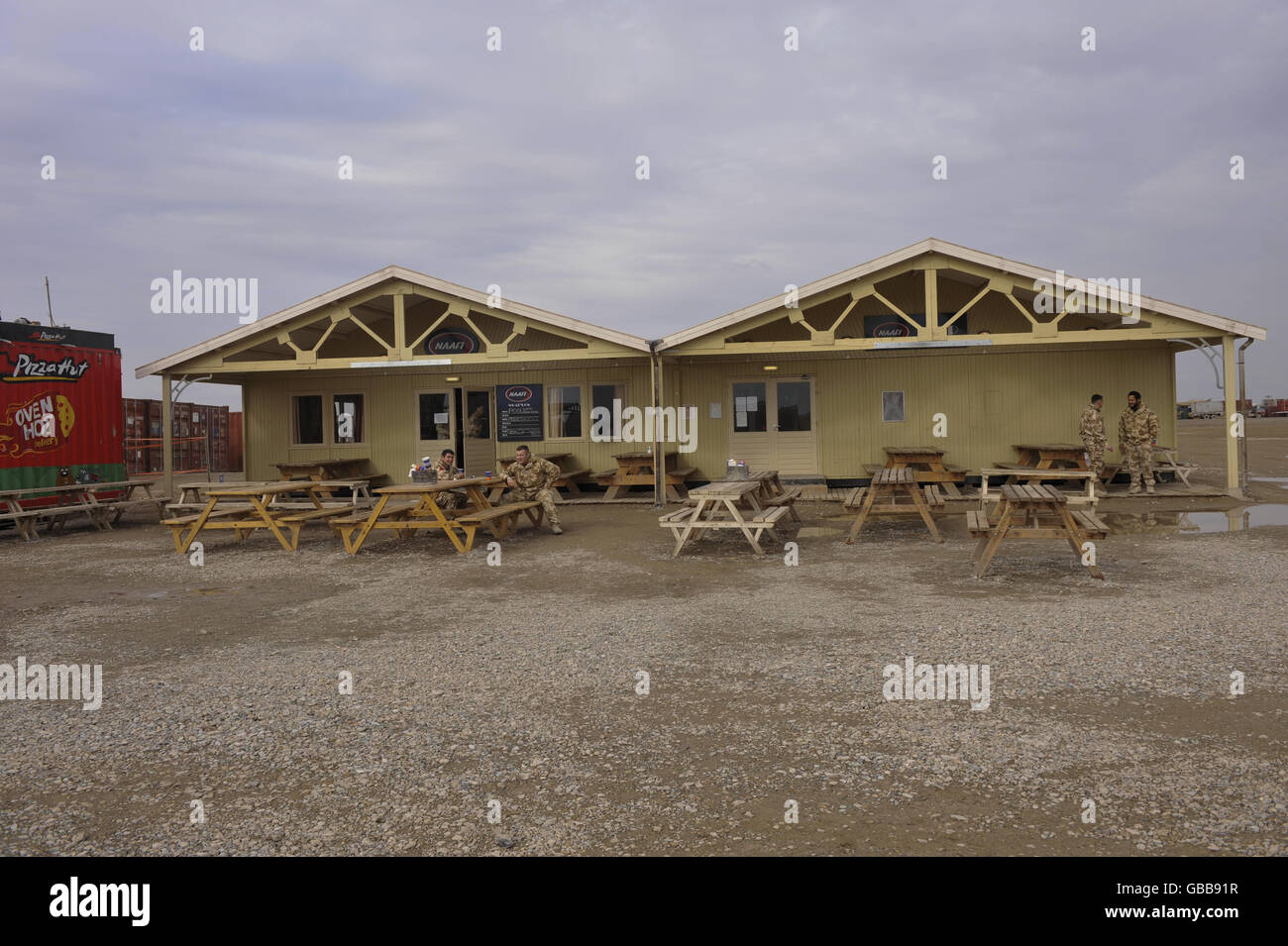The naffi in camp bastion hi-res stock photography and images - Alamy
