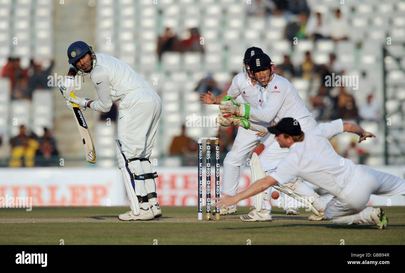 During the fourth day of the second test hi-res stock photography and ...