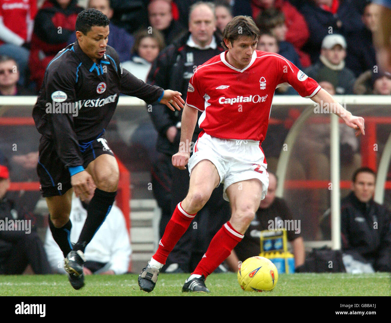 Nottingham Forest manager Paul Hart looks on as Nottingham Forest's ...