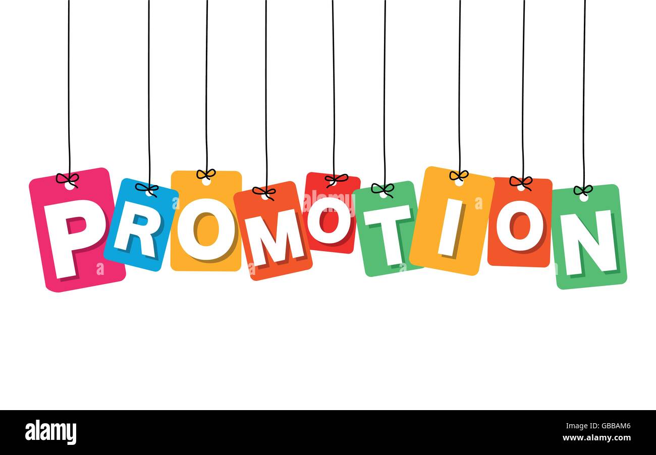 Vector colorful hanging cardboard. Tags - promotion Stock Vector Image ...