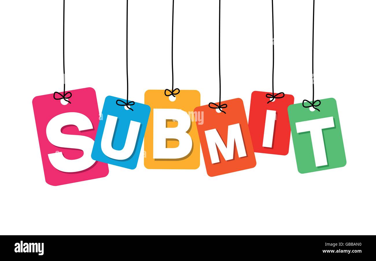 Vector colorful hanging cardboard. Tags - submit Stock Vector Image ...