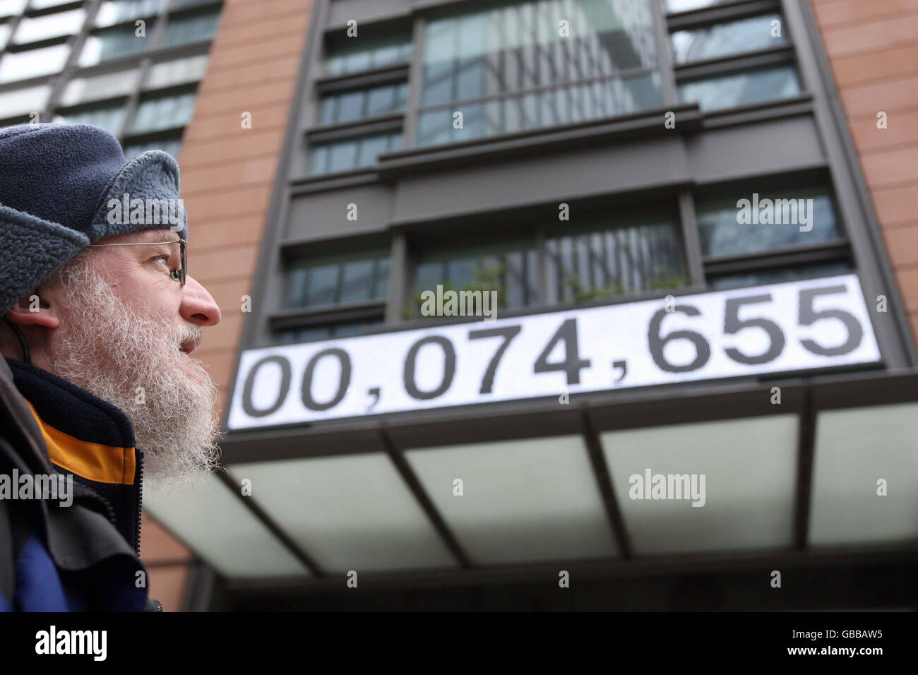 Death clock art work Stock Photo - Alamy