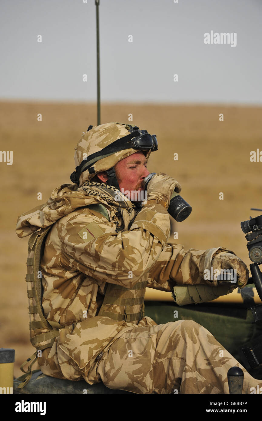 Welsh cavalry in afghanistan hi-res stock photography and images - Alamy