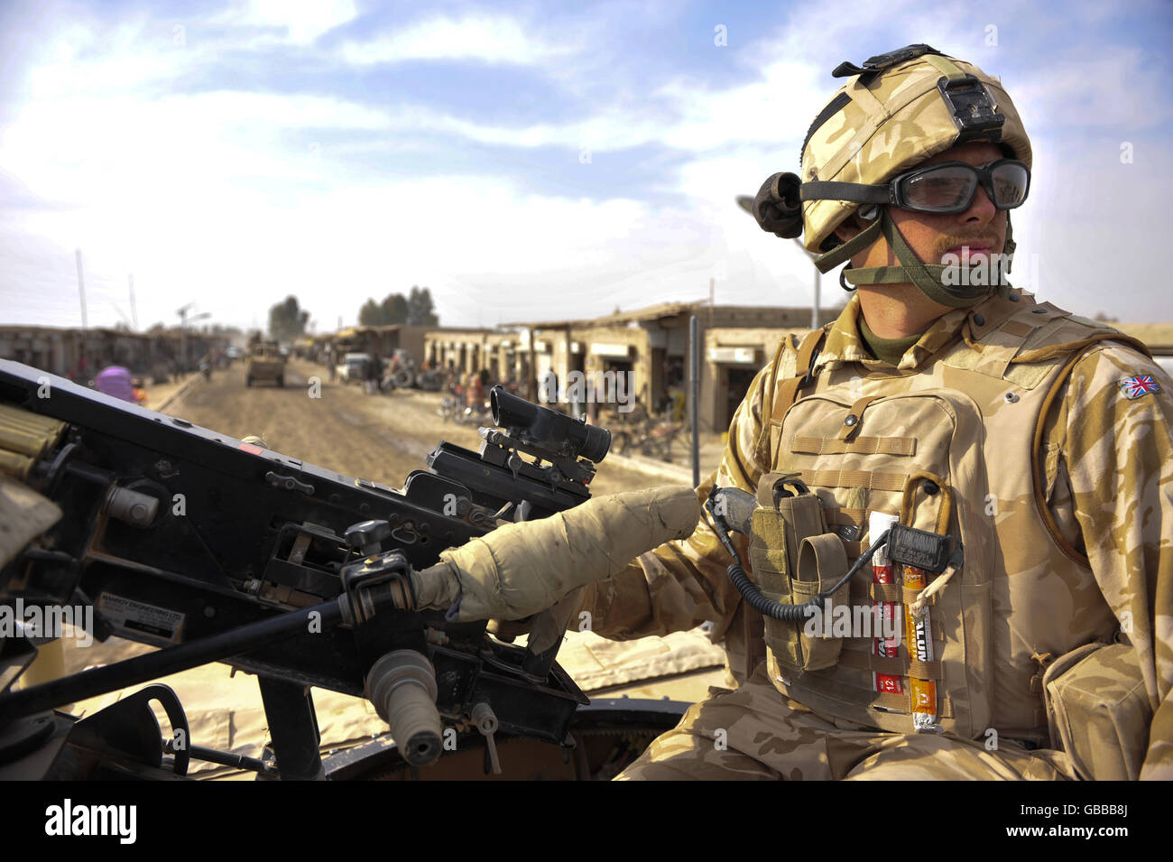 Welsh Cavalry in Afghanistan Stock Photo - Alamy