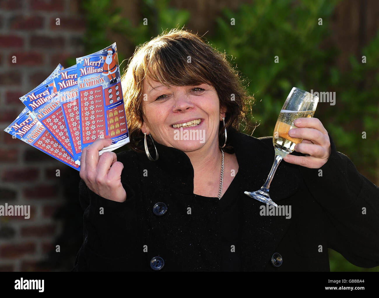 Maria Murray, 41, from Avonmouth, Bristol, celebrates her one million ...