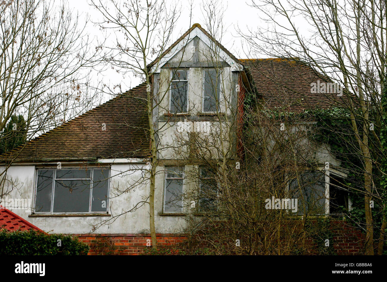 A general view of the house Barry Baker lived in, in Brighton, East ...