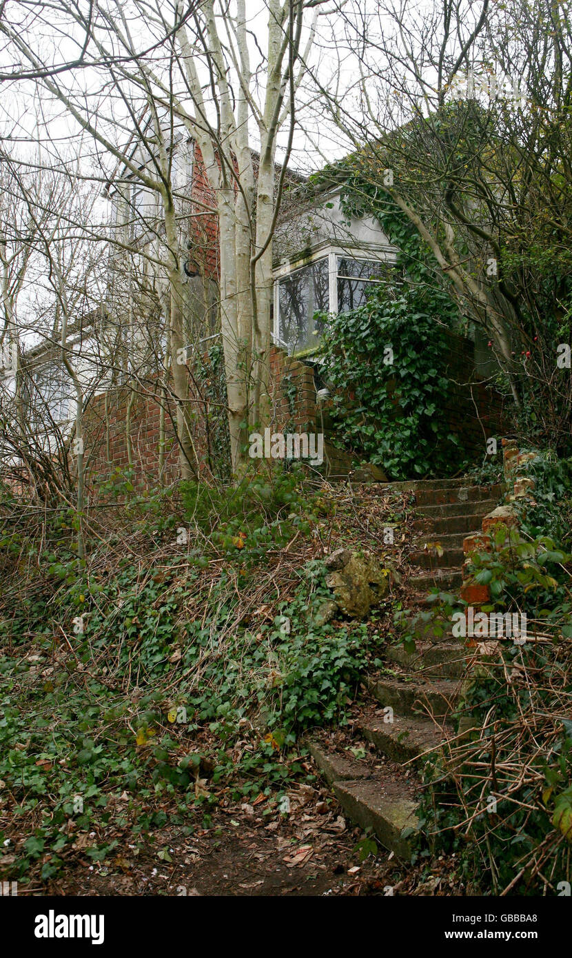 A general view of the house Barry Baker lived in, in Brighton, East ...