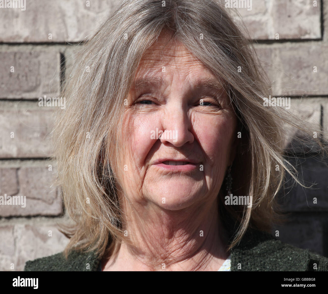 Female beauty expressions outside Stock Photo - Alamy