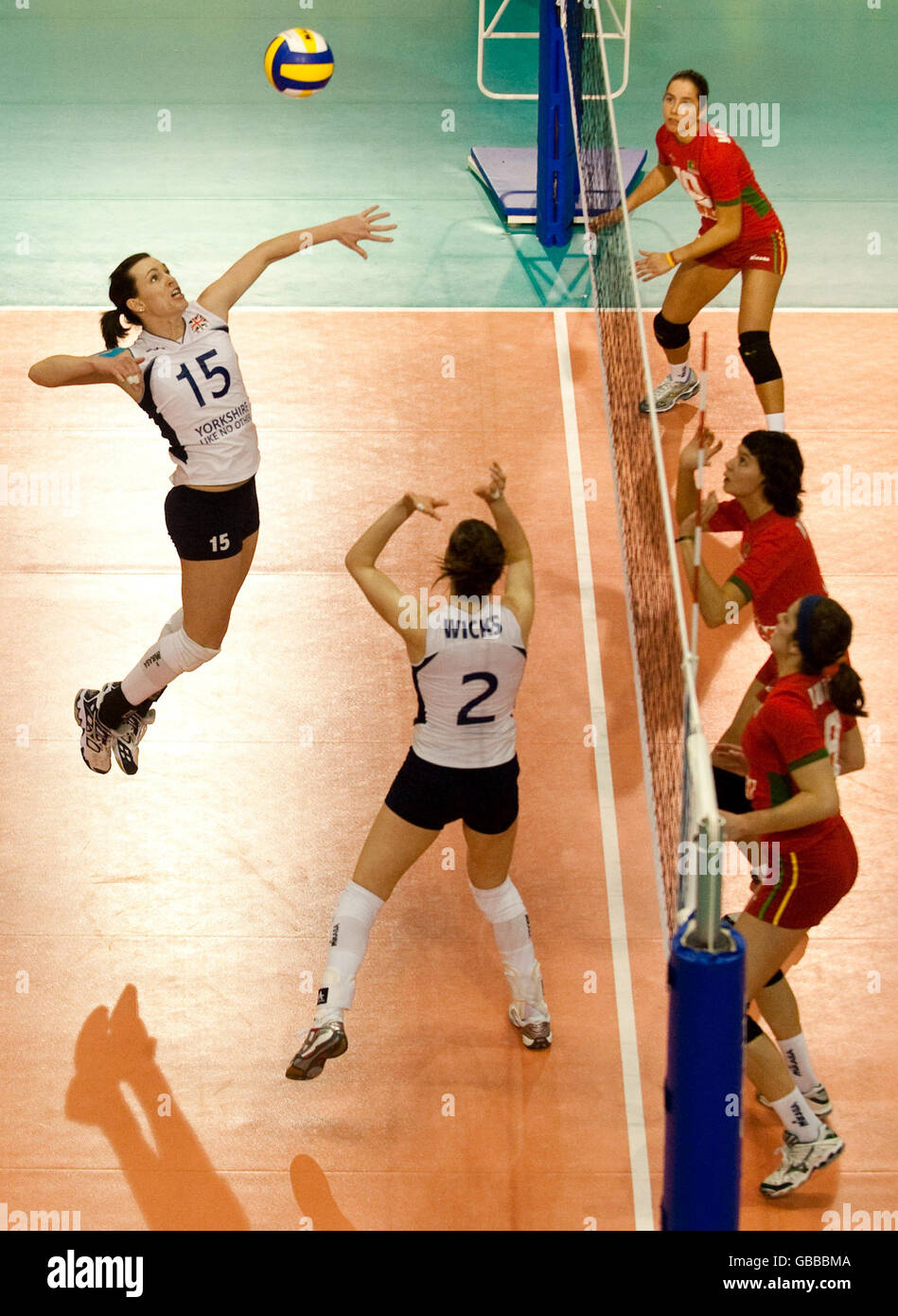 Indoor volleyball team gb hi-res stock photography and images - Alamy