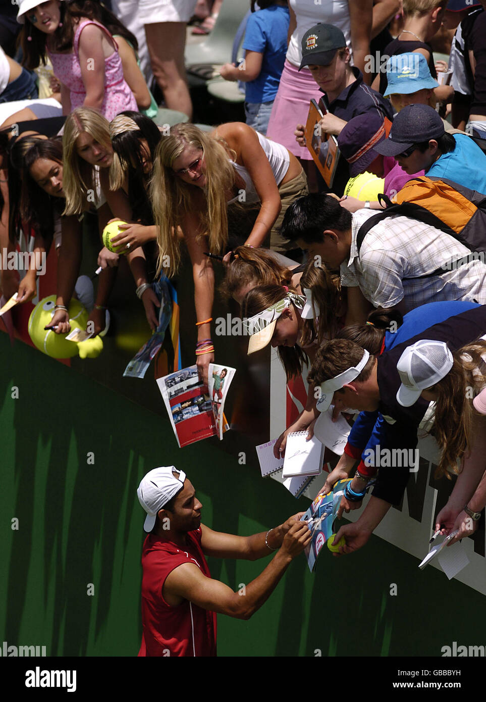 Tennis - Australian Open 2004 - Third Round Stock Photo - Alamy
