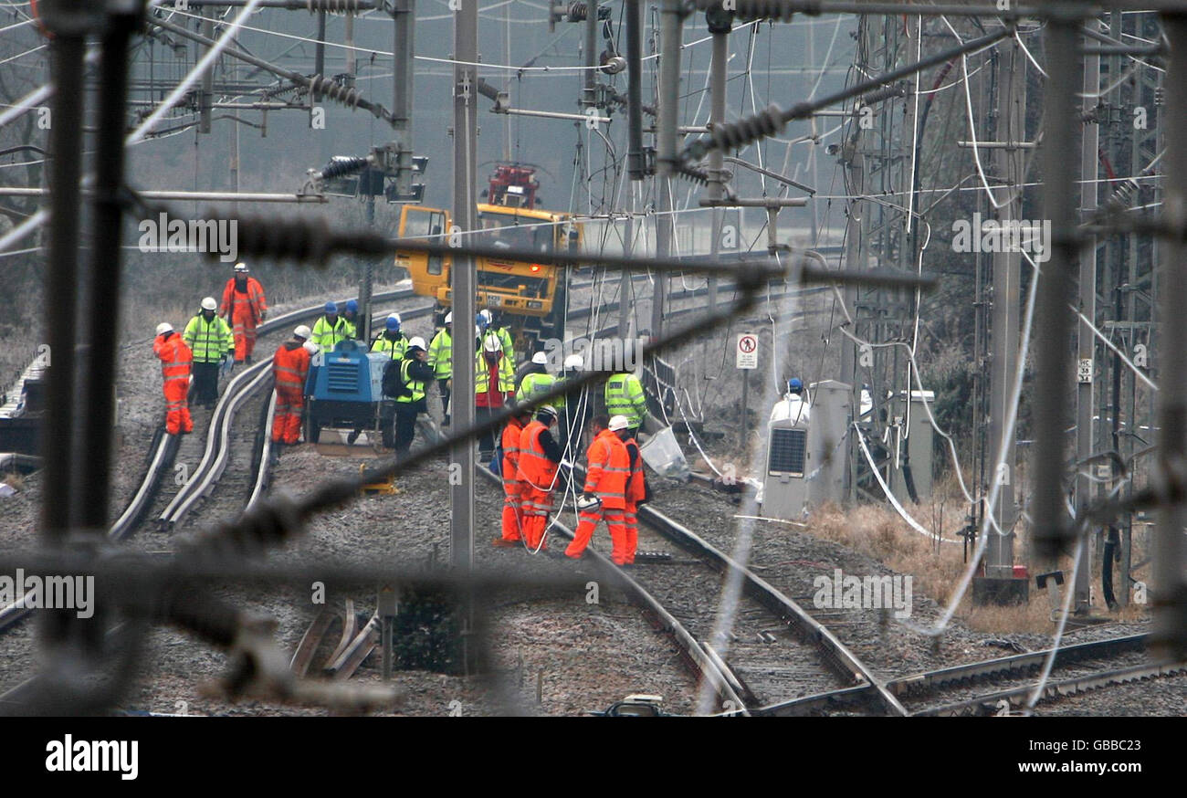 Colwich rail crash hi-res stock photography and images - Alamy