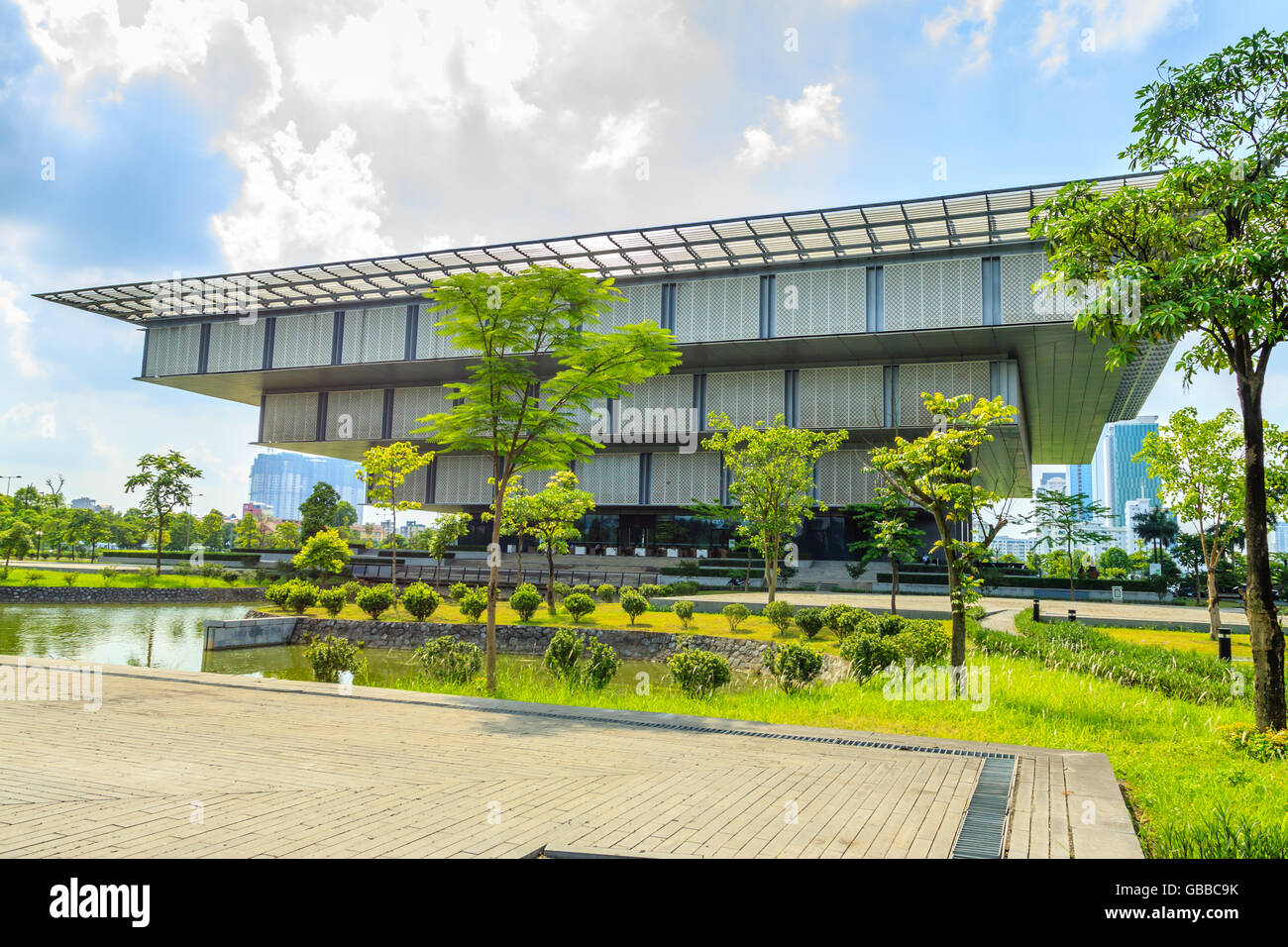 Hanoi Museum in Hanoi city, Vietnam Stock Photo - Alamy