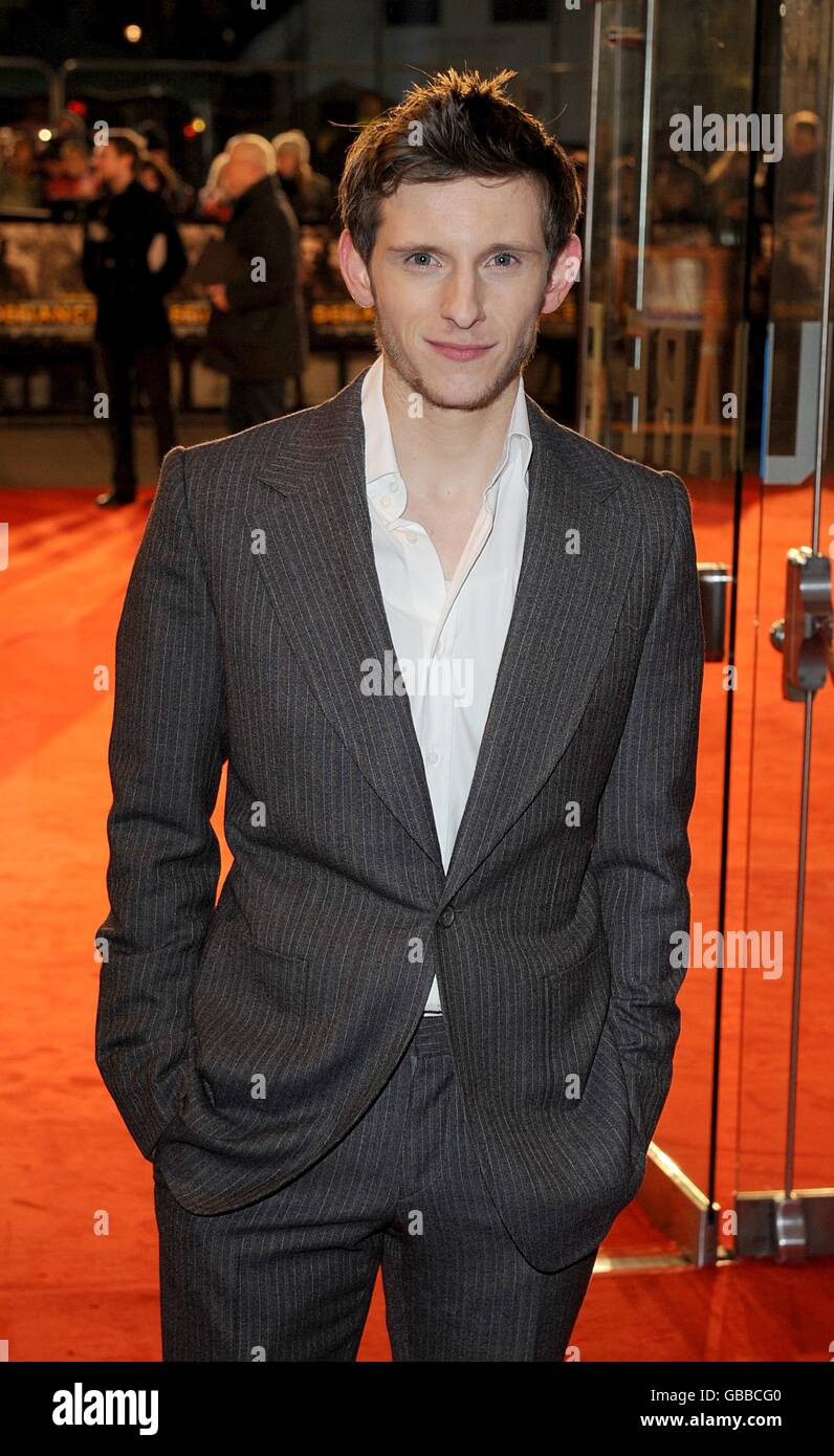 Jamie bell arrives european premiere defiance odeon leicester square hi ...