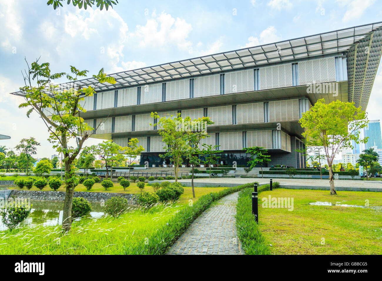 Hanoi Museum in Hanoi city, Vietnam Stock Photo - Alamy