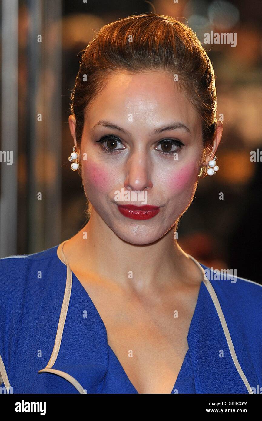 Jodhi May arrives for the European premiere of Defiance at the Odeon ...