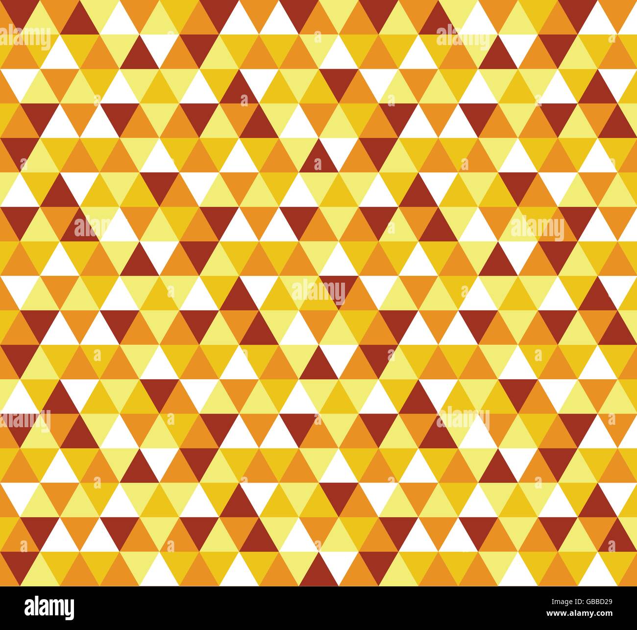 Triangle pattern red yellow hi-res stock photography and images - Alamy