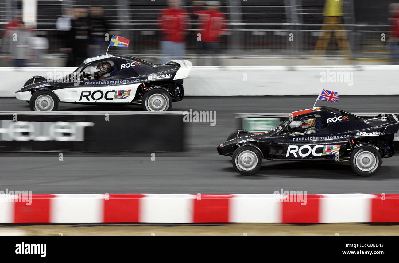 Motor Racing - Race of Champions - Wembley Stadium Stock Photo - Alamy