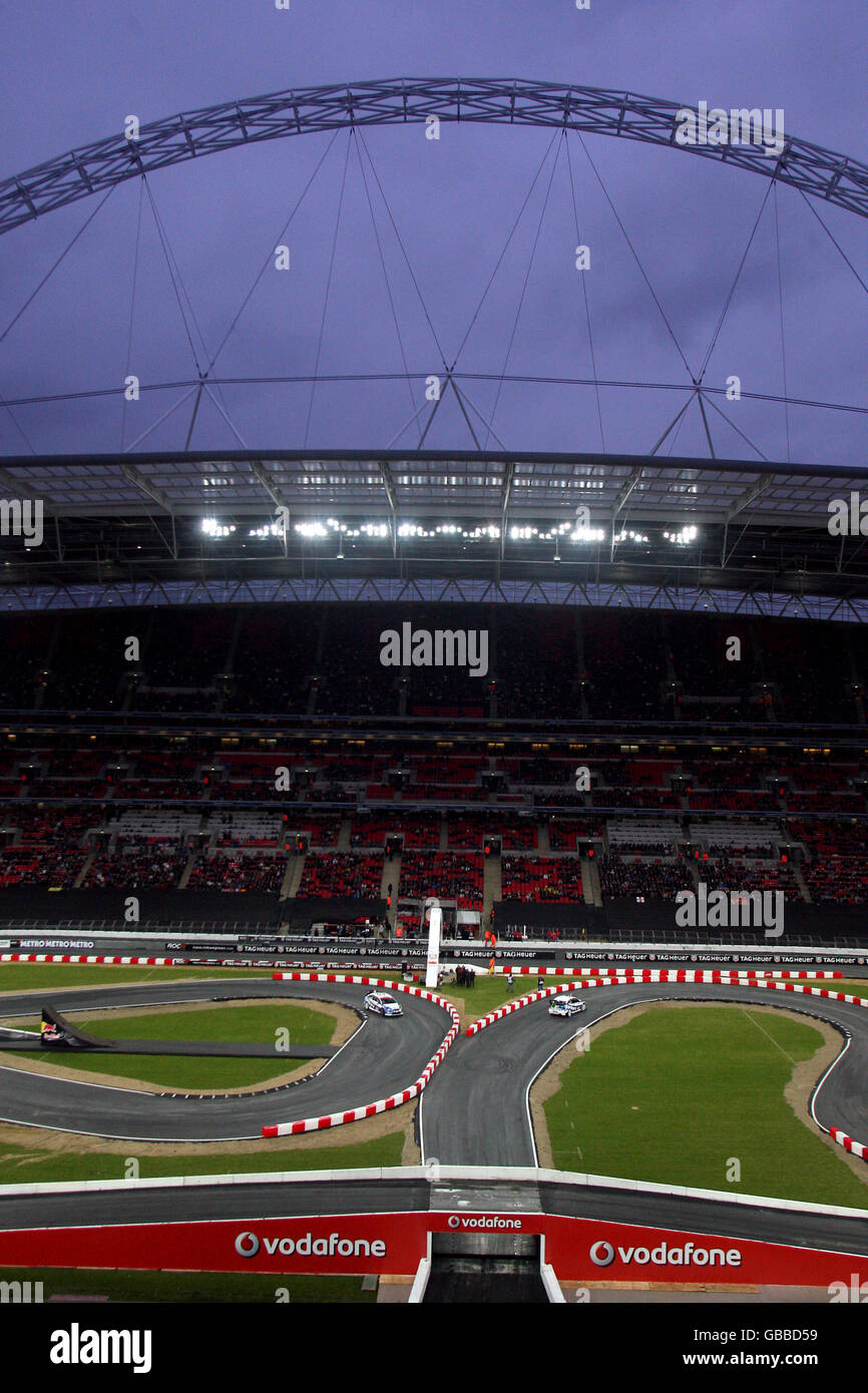 Motor Racing - Race of Champions - Wembley Stadium Stock Photo - Alamy