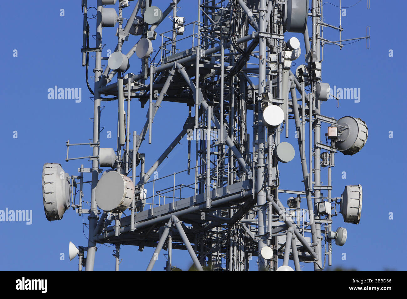 Television Transmitter Mast Stock Photo - Alamy