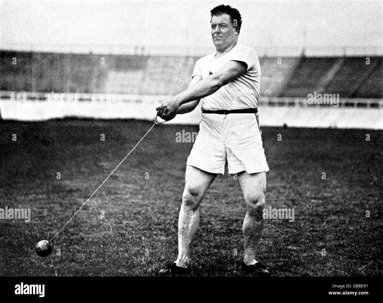 Athletics - London Olympic Games 1908 - Men's Hammer Stock Photo - Alamy
