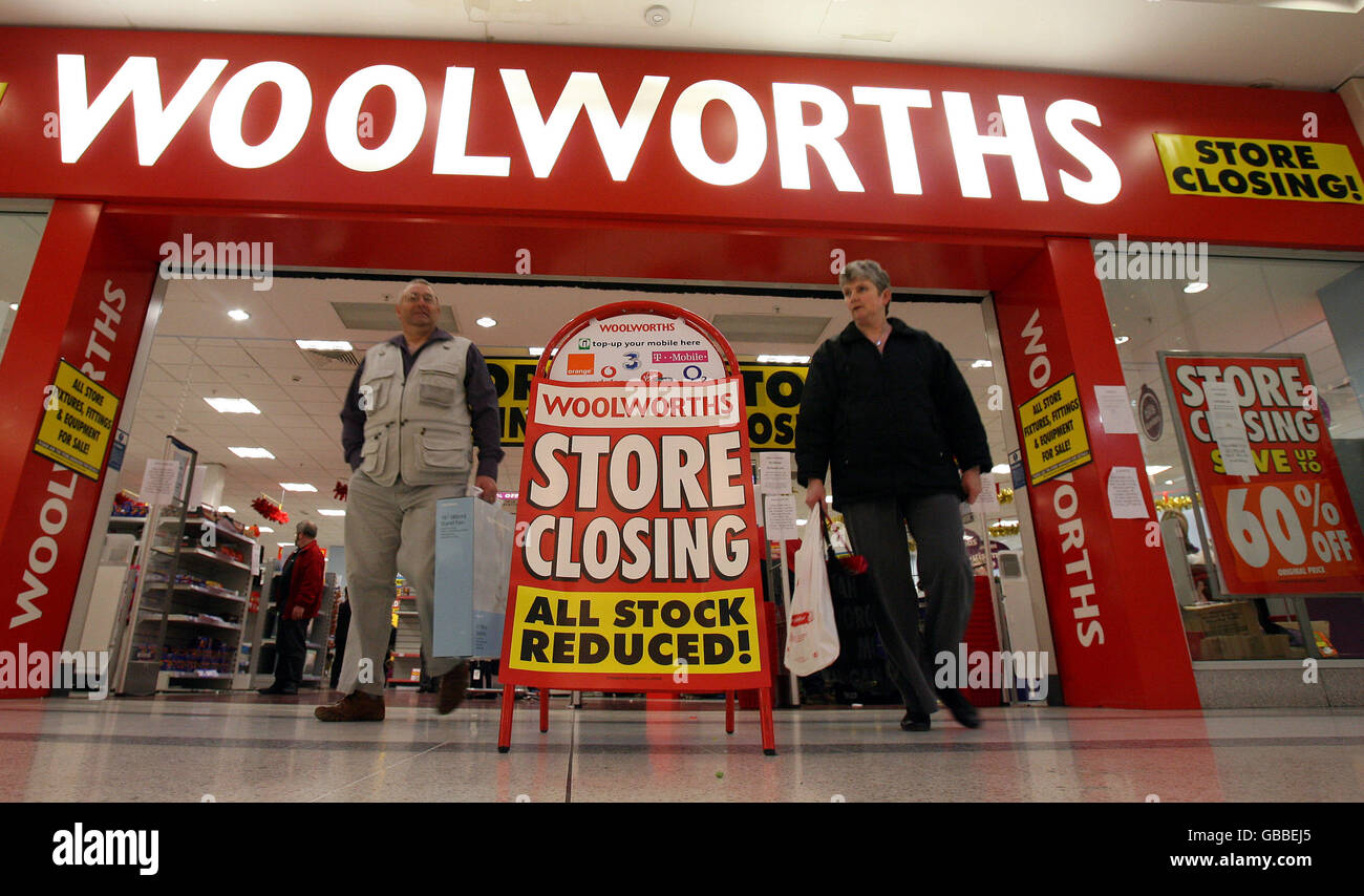 Woolworths store in the tower centre shopping complex in ballymena hi ...