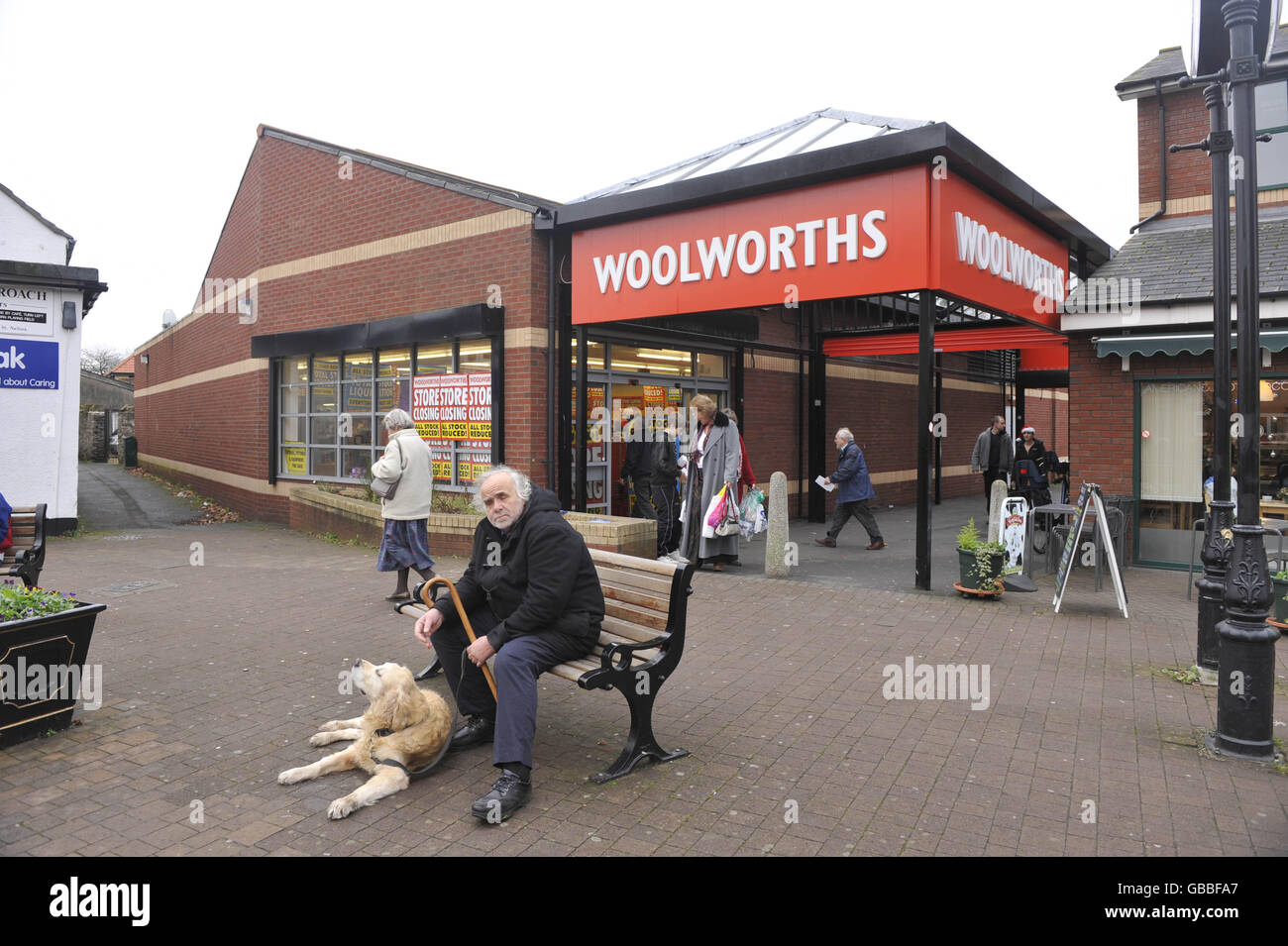 General view of the branch of Woolworths at 61 - 63 High Street ...