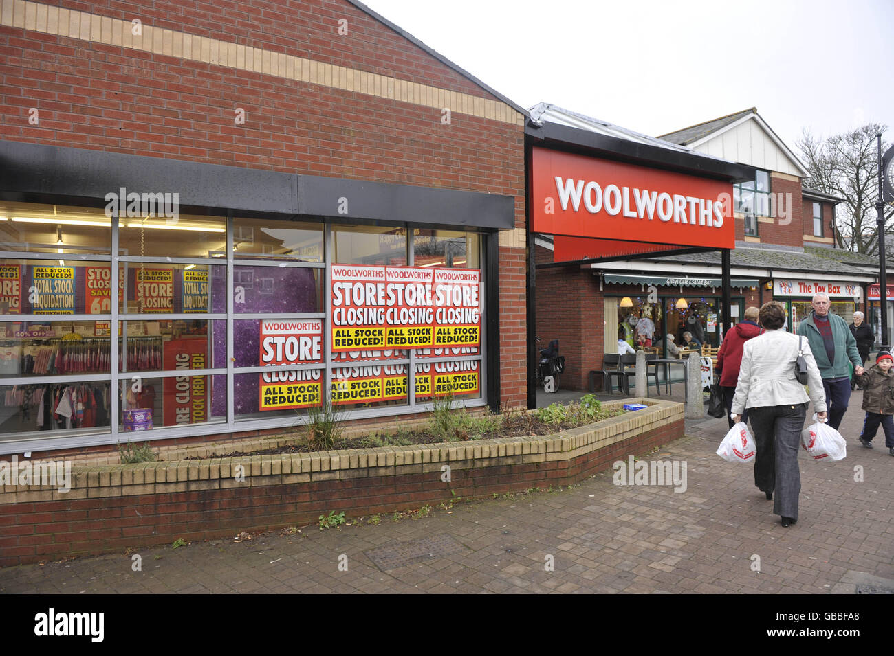 General view of the branch of Woolworths at 61 - 63 High Street ...