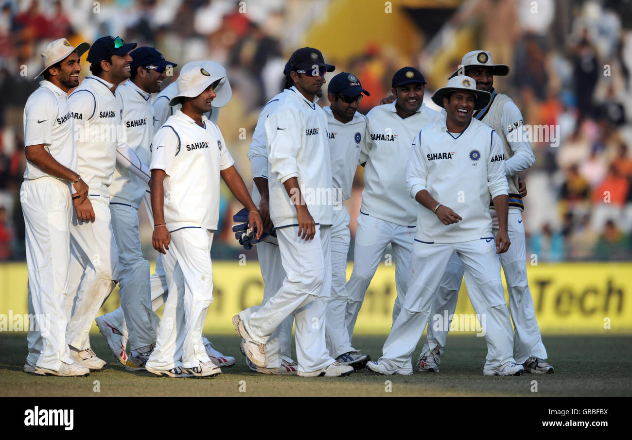 Indian cricket team celebrates hi-res stock photography and images - Alamy