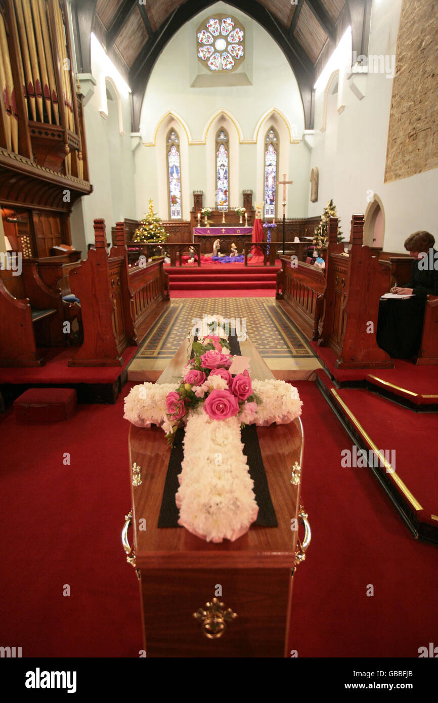 Actress kathy staff at st marks church in dukinfield hi-res stock ...