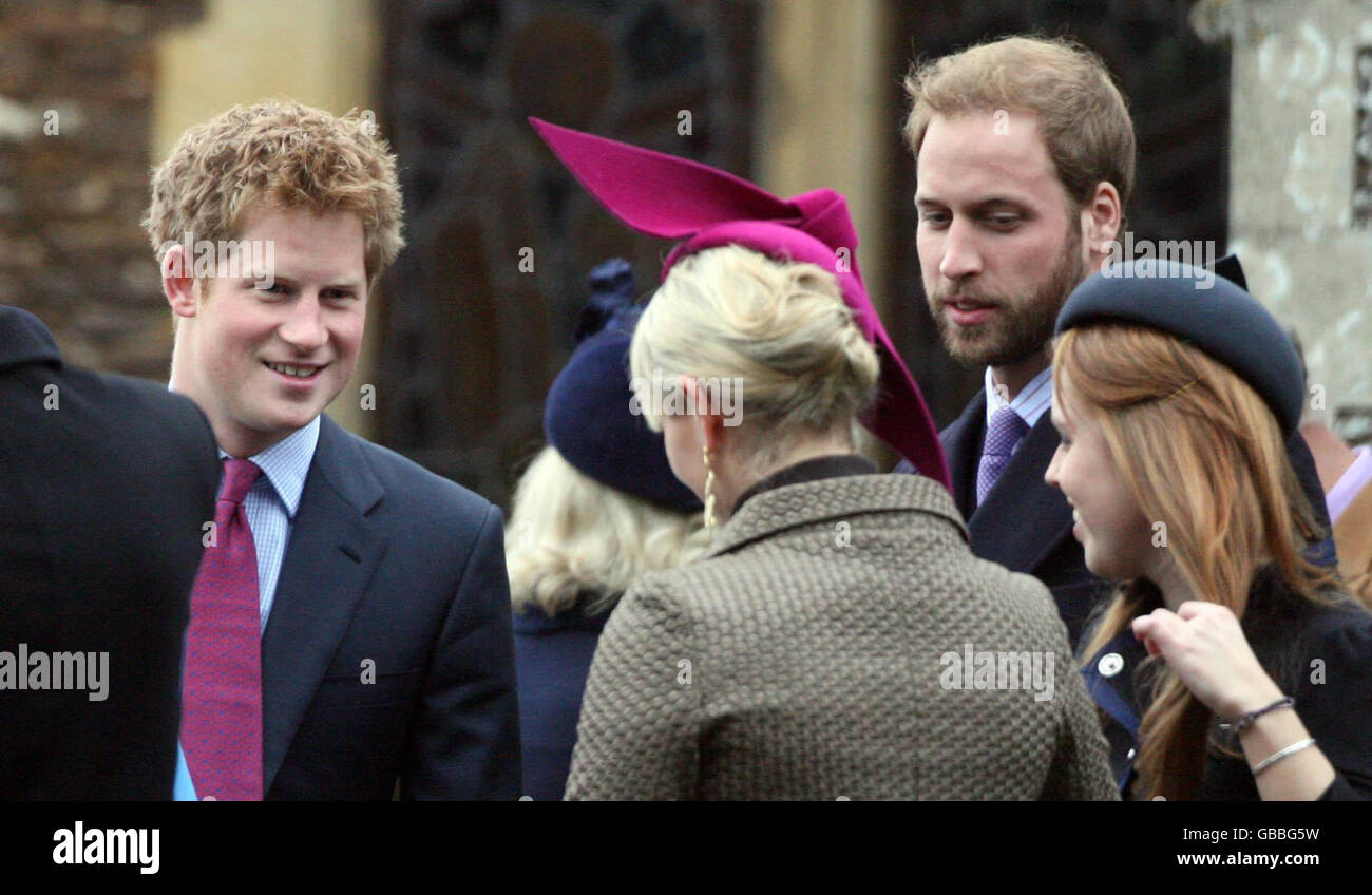 Princess beatrice left zara hi-res stock photography and images - Alamy