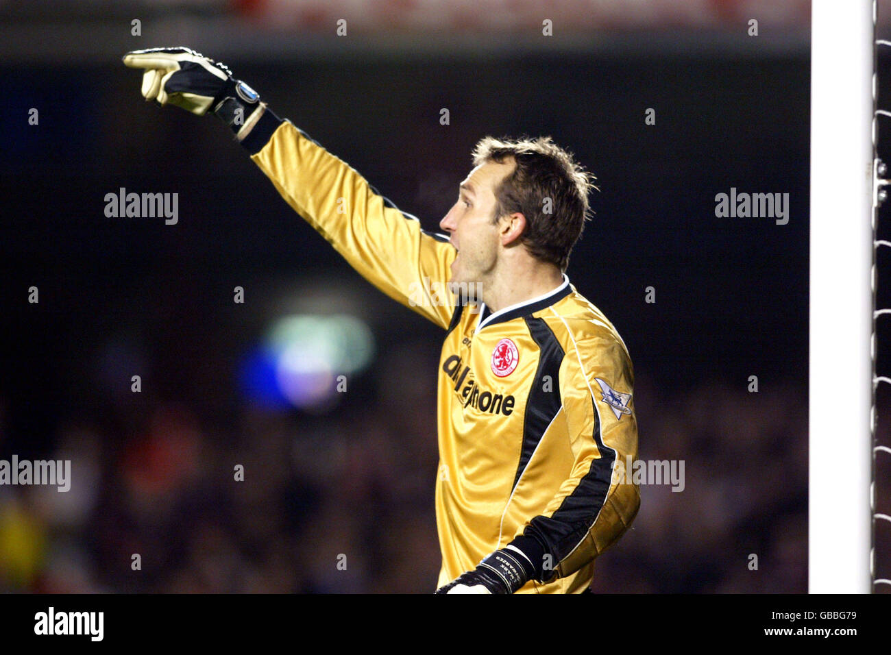 Middlesbrough goalkeeper mark schwarzer hi-res stock photography and ...