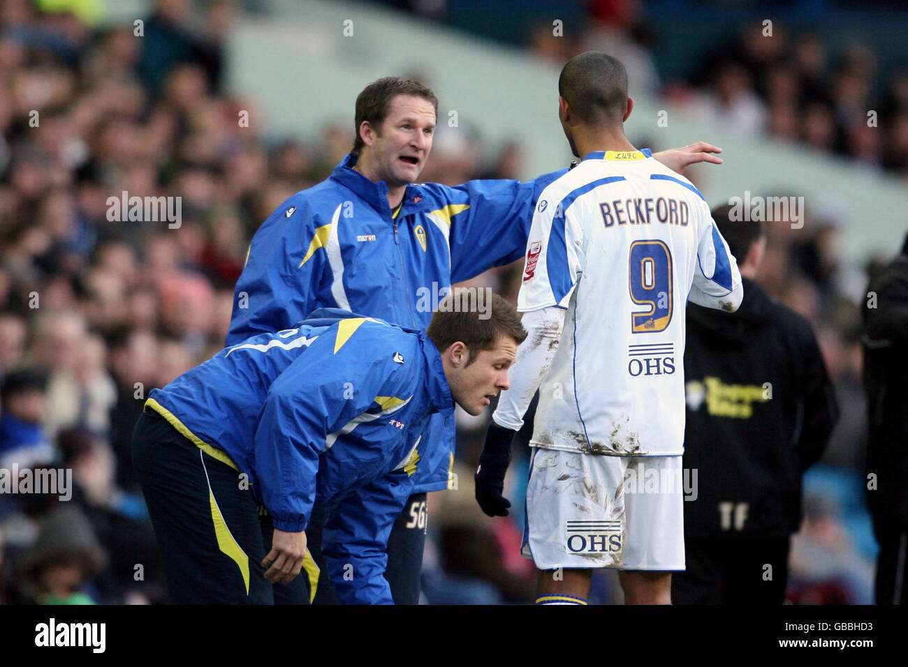Leeds united manager simon grayson hi-res stock photography and images ...