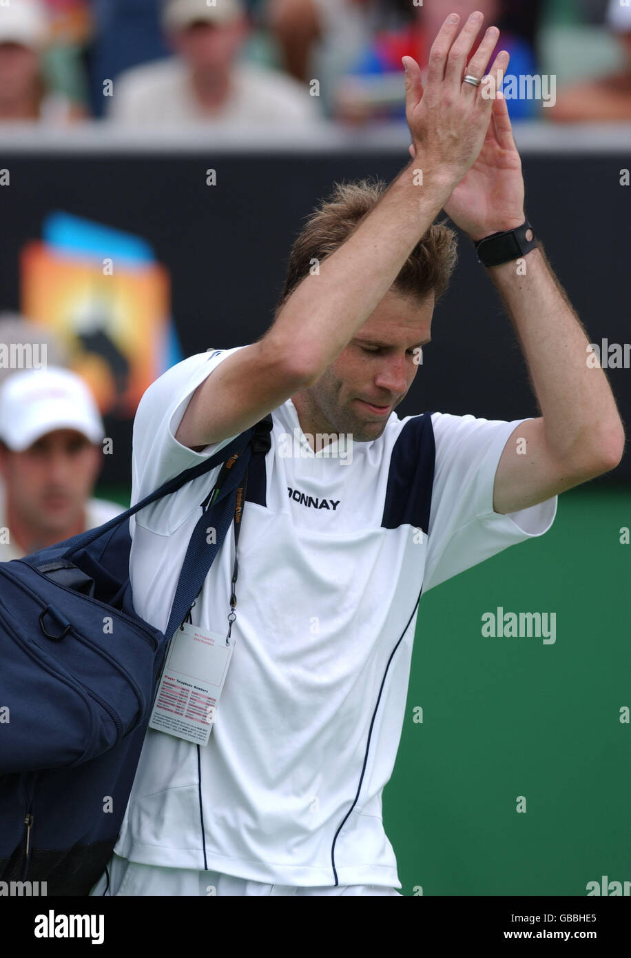Tennis - Australian Open 2004 - First Round Stock Photo - Alamy