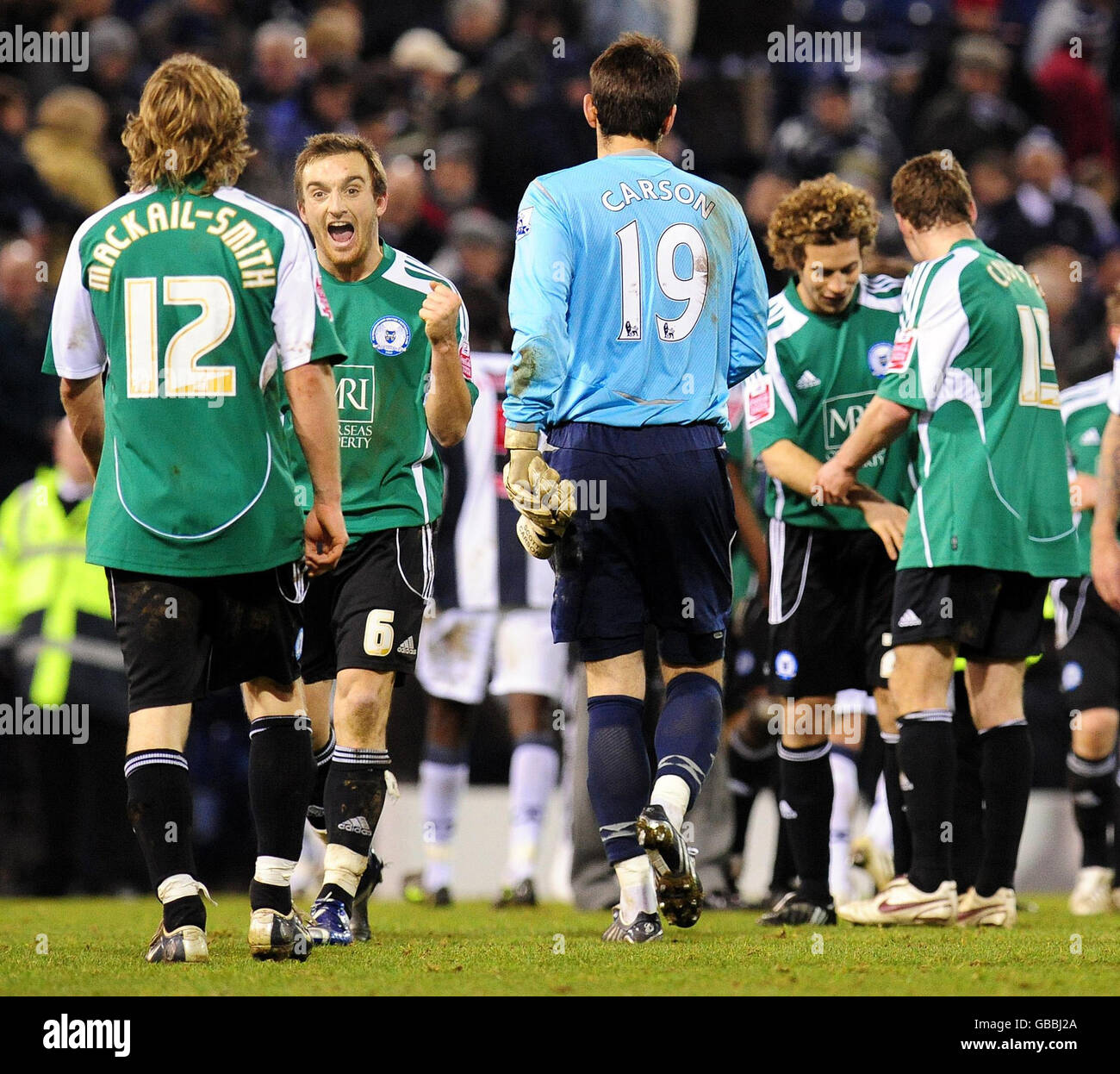 Peterborough United Team Group High Resolution Stock Photography and ...