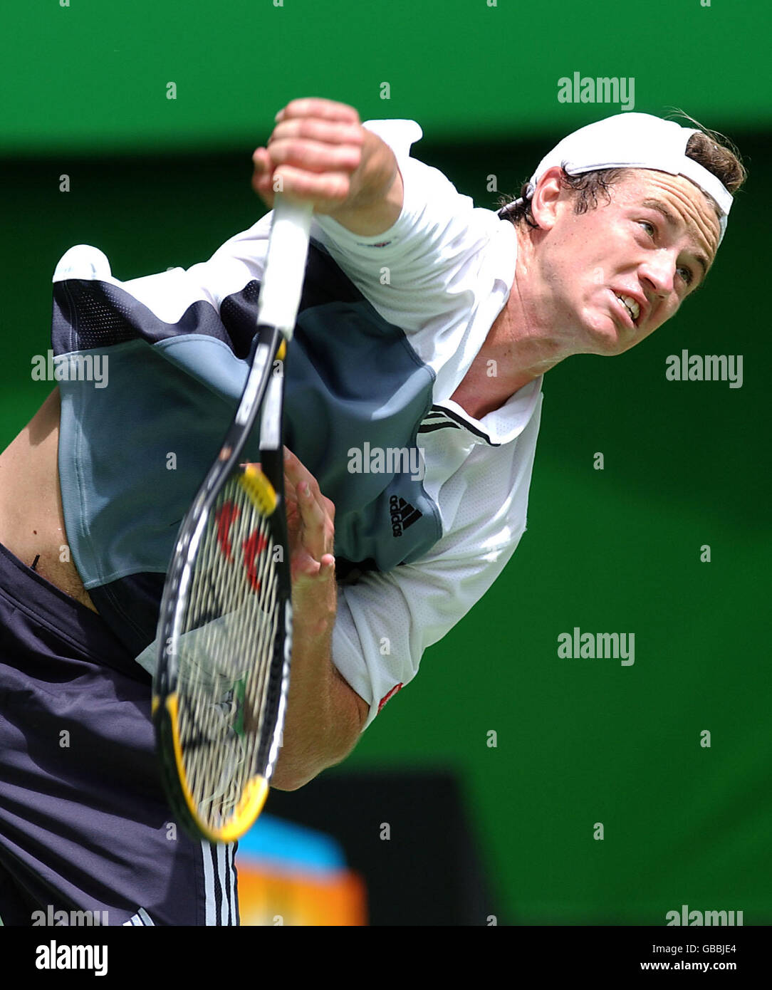 Tennis - Australian Open 2004 - Third Round. Todd Reid in action Stock ...