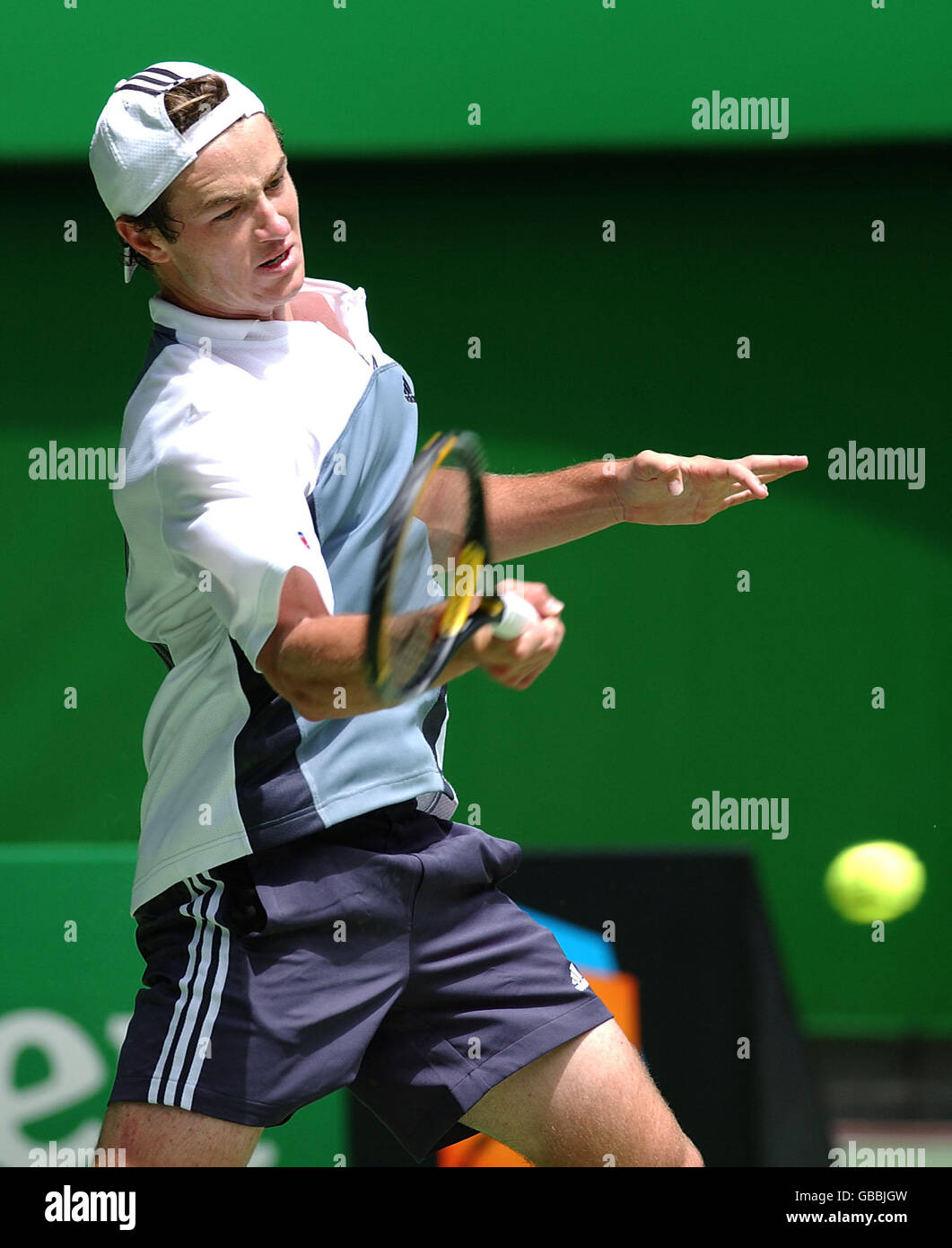 Tennis - Australian Open 2004 - Third Round. Todd Reid in action Stock ...