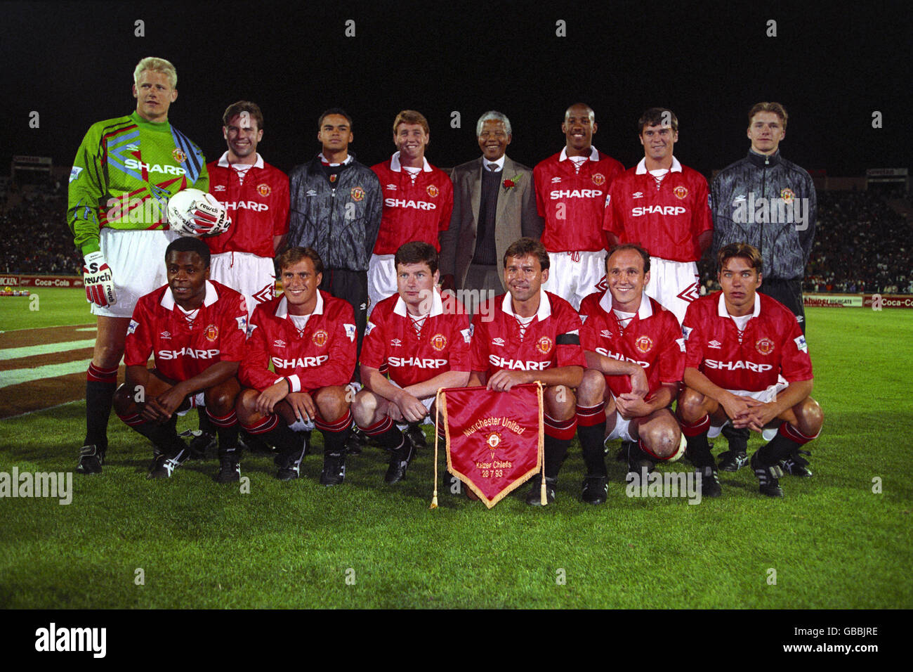 Soccer - Manchester United Tour to South African - Nelson Mandela Stock ...