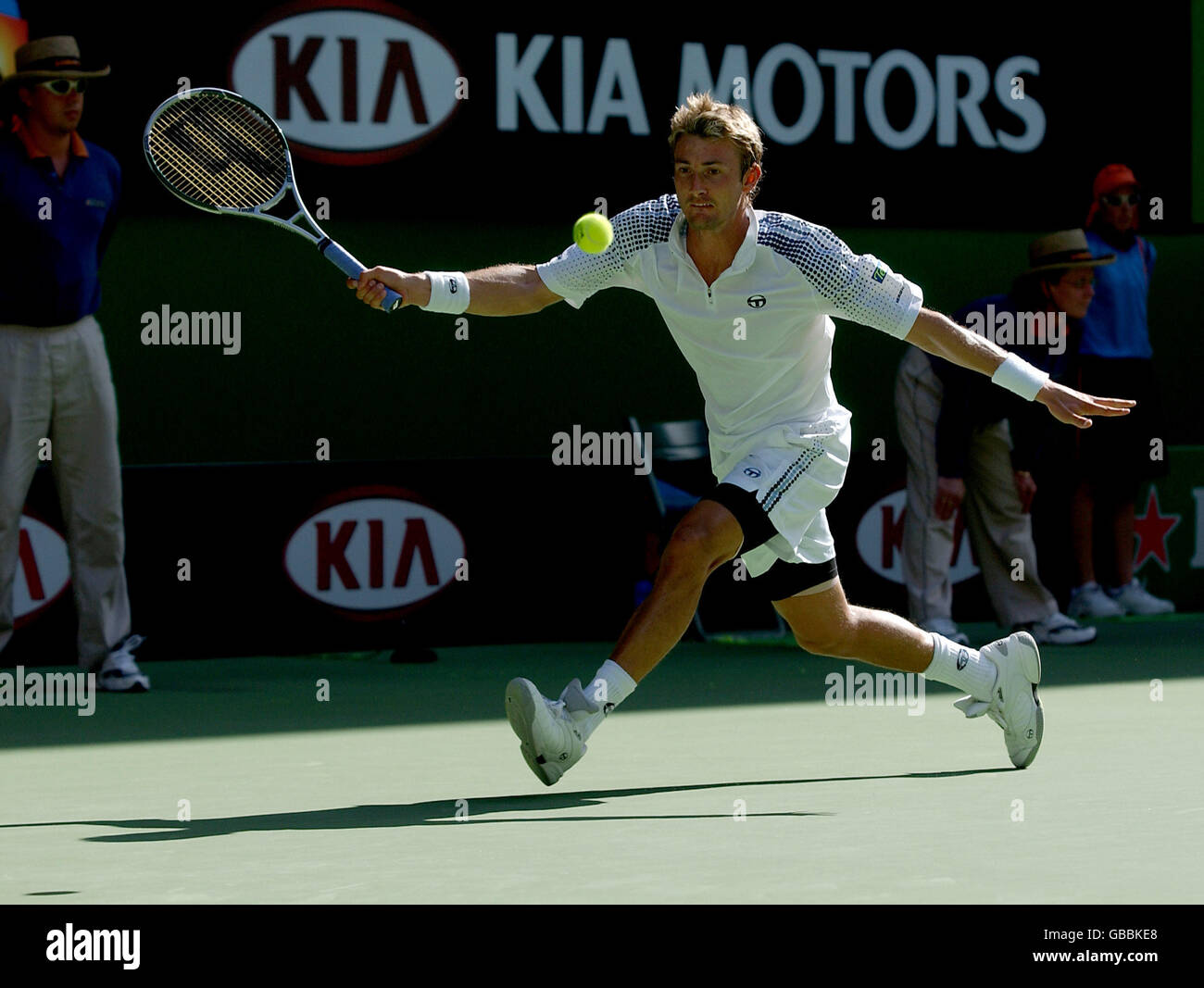 Tennis - Australian Open 2004 - Quarter Final Stock Photo - Alamy