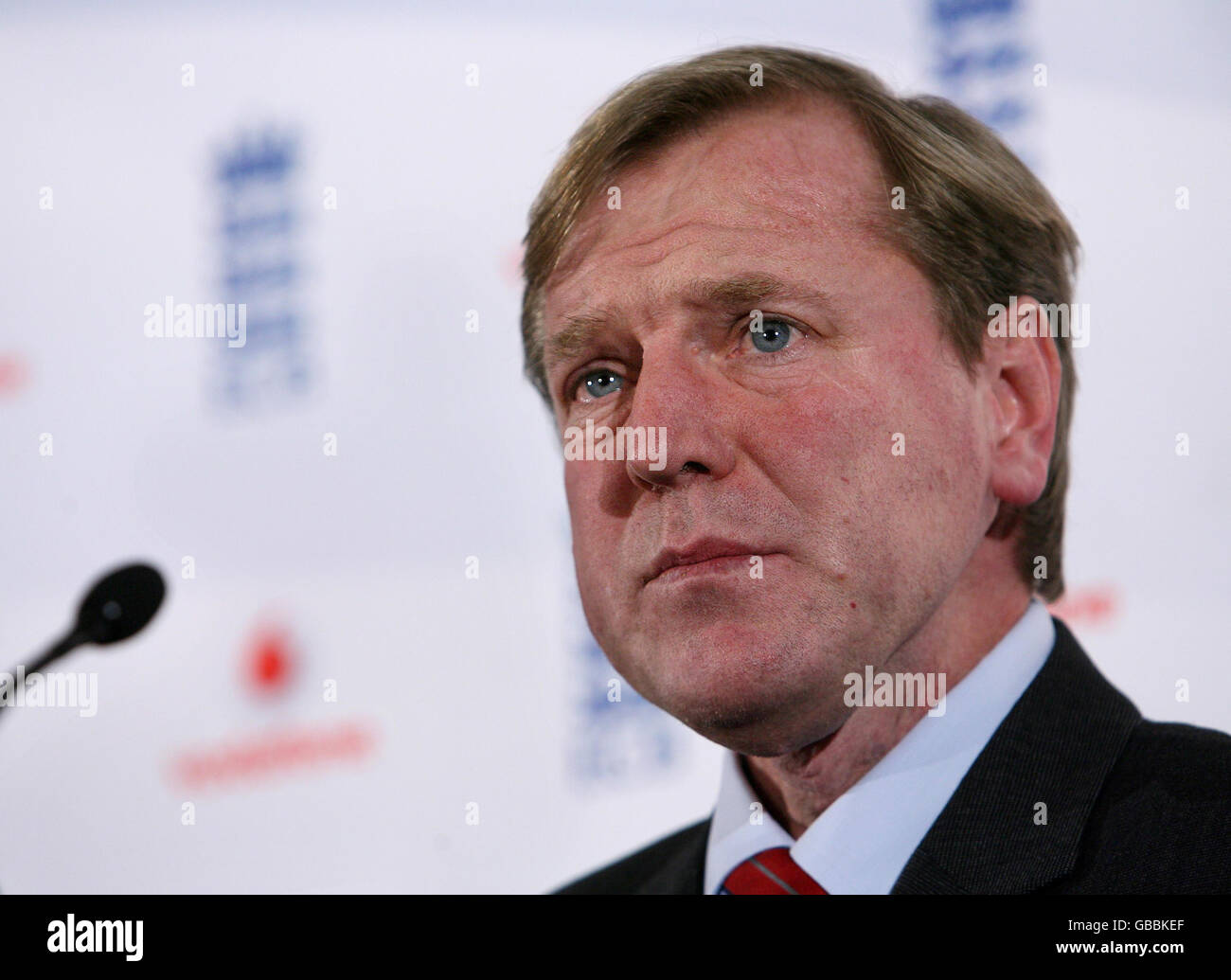Cricket - England Press Conference - The Brit Oval Stock Photo - Alamy