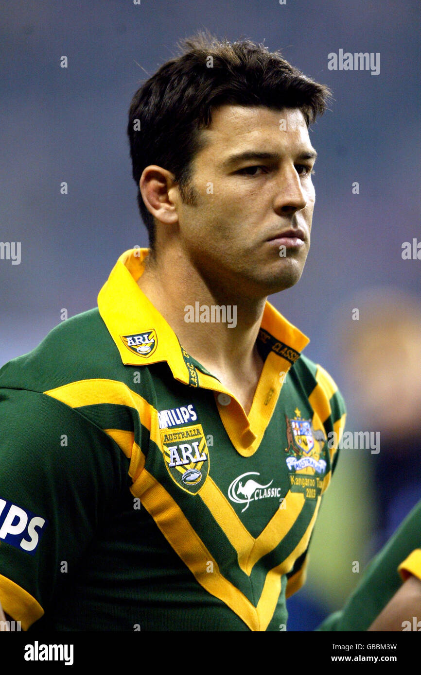 Rugby League - First Test - Great Britain v Australia. Craig Gower ...