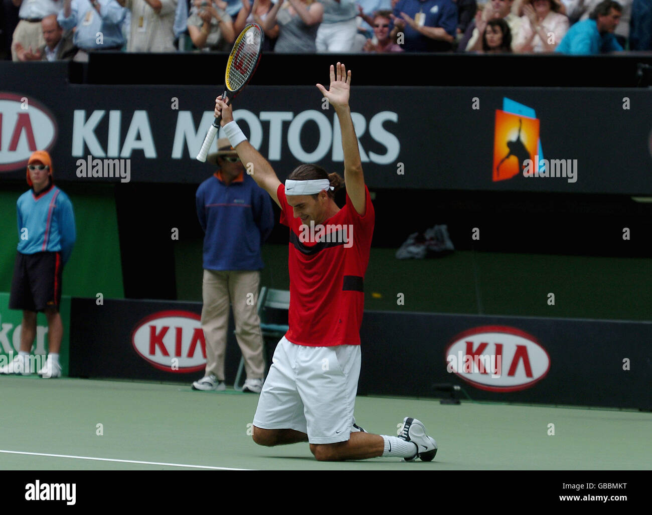 Tennis - Australian Open 2004 - Men's Final. Roger Federer of ...