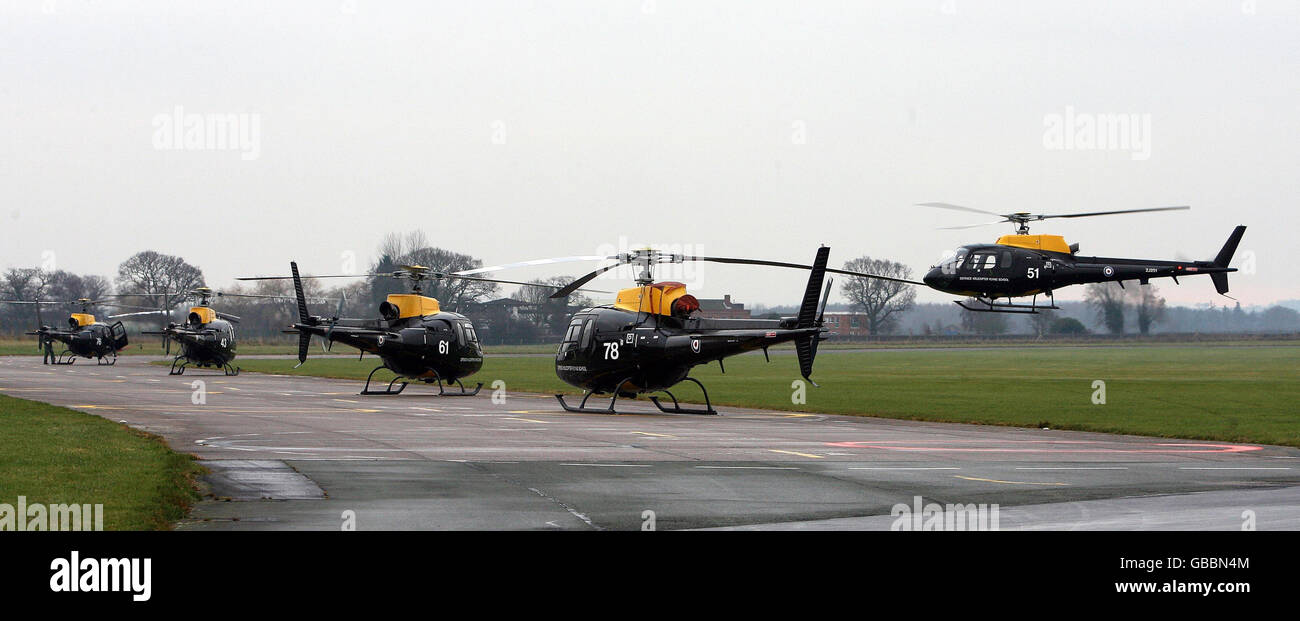 Helicopters raf shawbury hi-res stock photography and images - Alamy