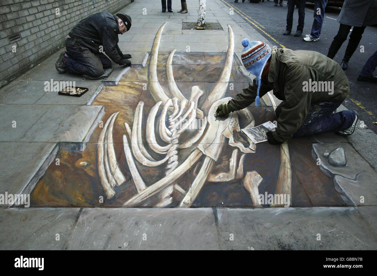 3d Chalk Drawings Wrong Angle