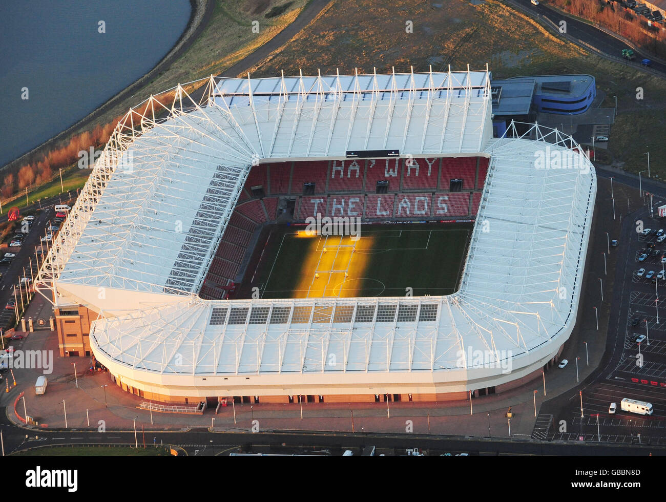 Soccer - Stadium Of Light. General view of the Stadium Of Light ...