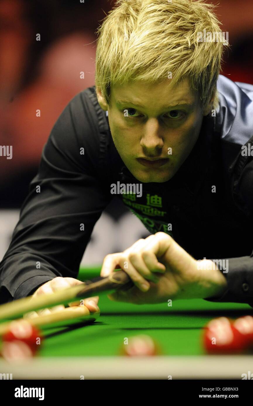 Snooker the masters 2009 day four wembley arena hi-res stock ...