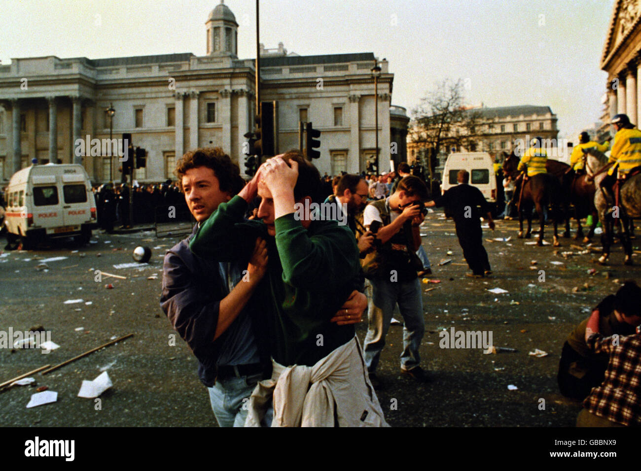 Poll tax riot hi-res stock photography and images - Alamy