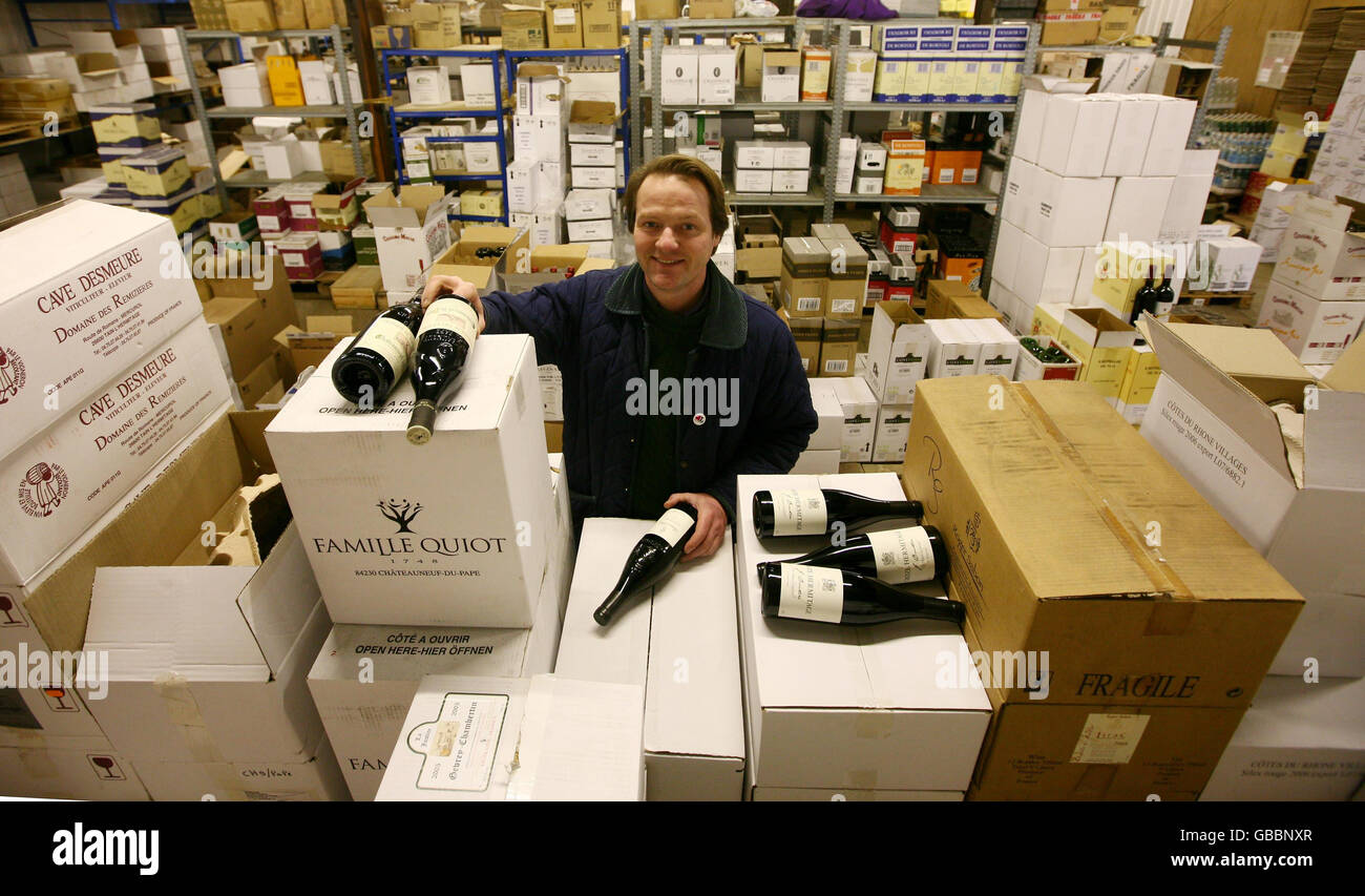 Uk becomes worlds largest importer wine hi-res stock photography and ...