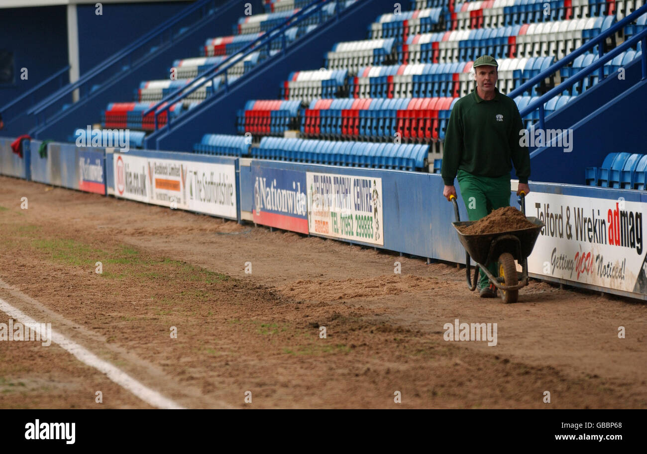Telford football stadium hi-res stock photography and images - Alamy