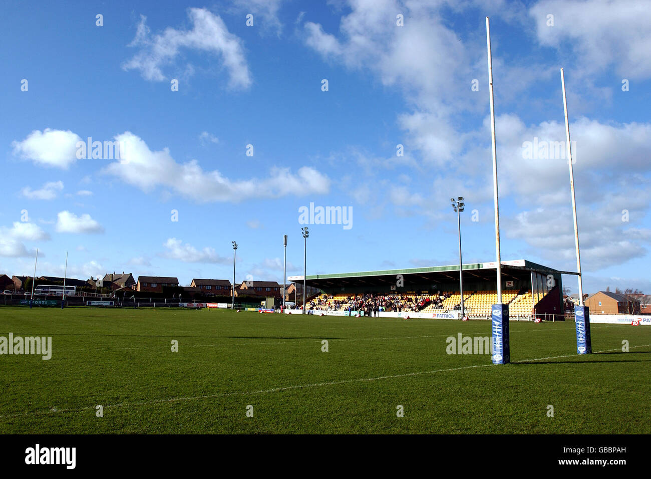 Rugby League - Friendly - Wigan Warriors v London Broncos. Edge Hall ...
